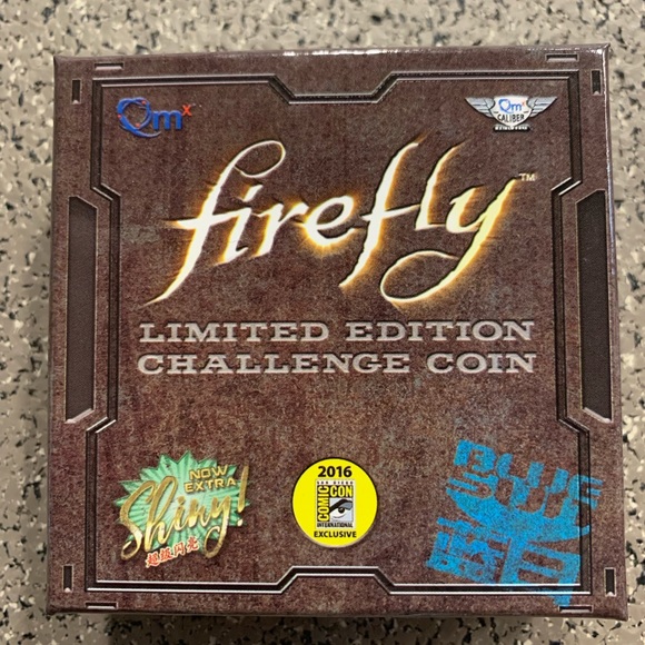 Other | Firefly Nycc Limited Edition Challenge Coin | Poshmark